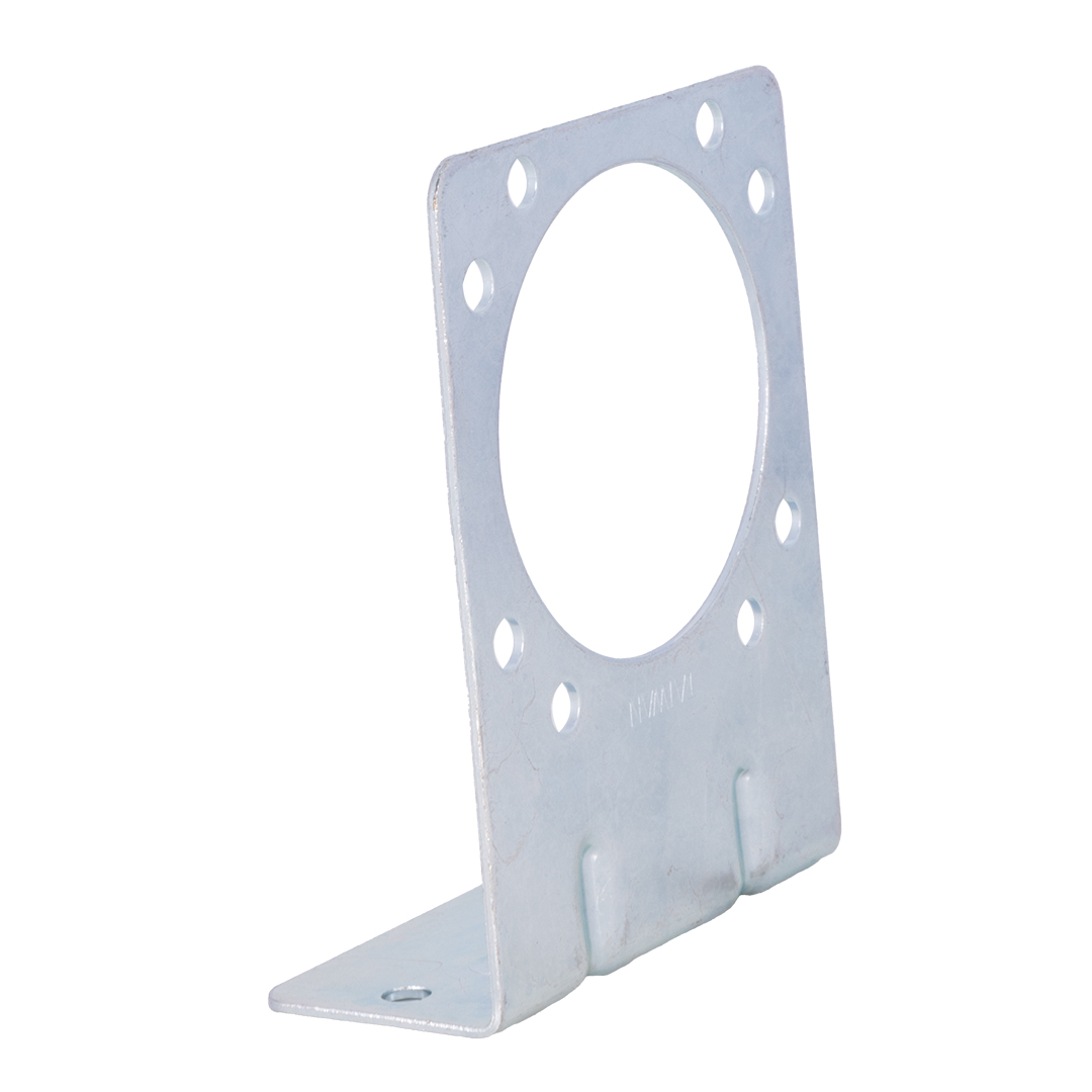 DynalineMounting Bracket for 7 Way Trailer Connectors Zinc Plated