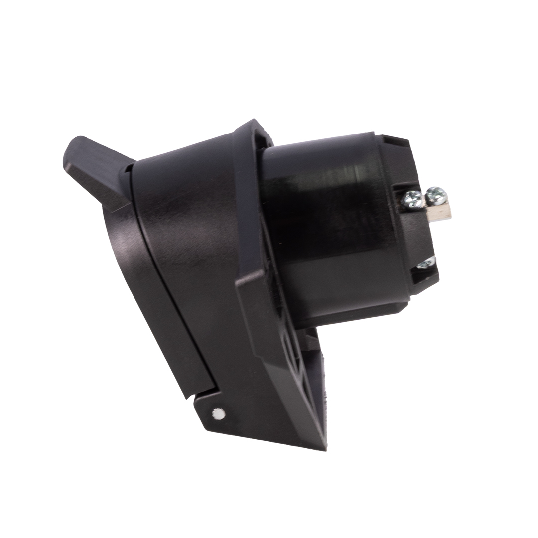Dynaline7-Pole Socket ABS Housing - Vehicle Side