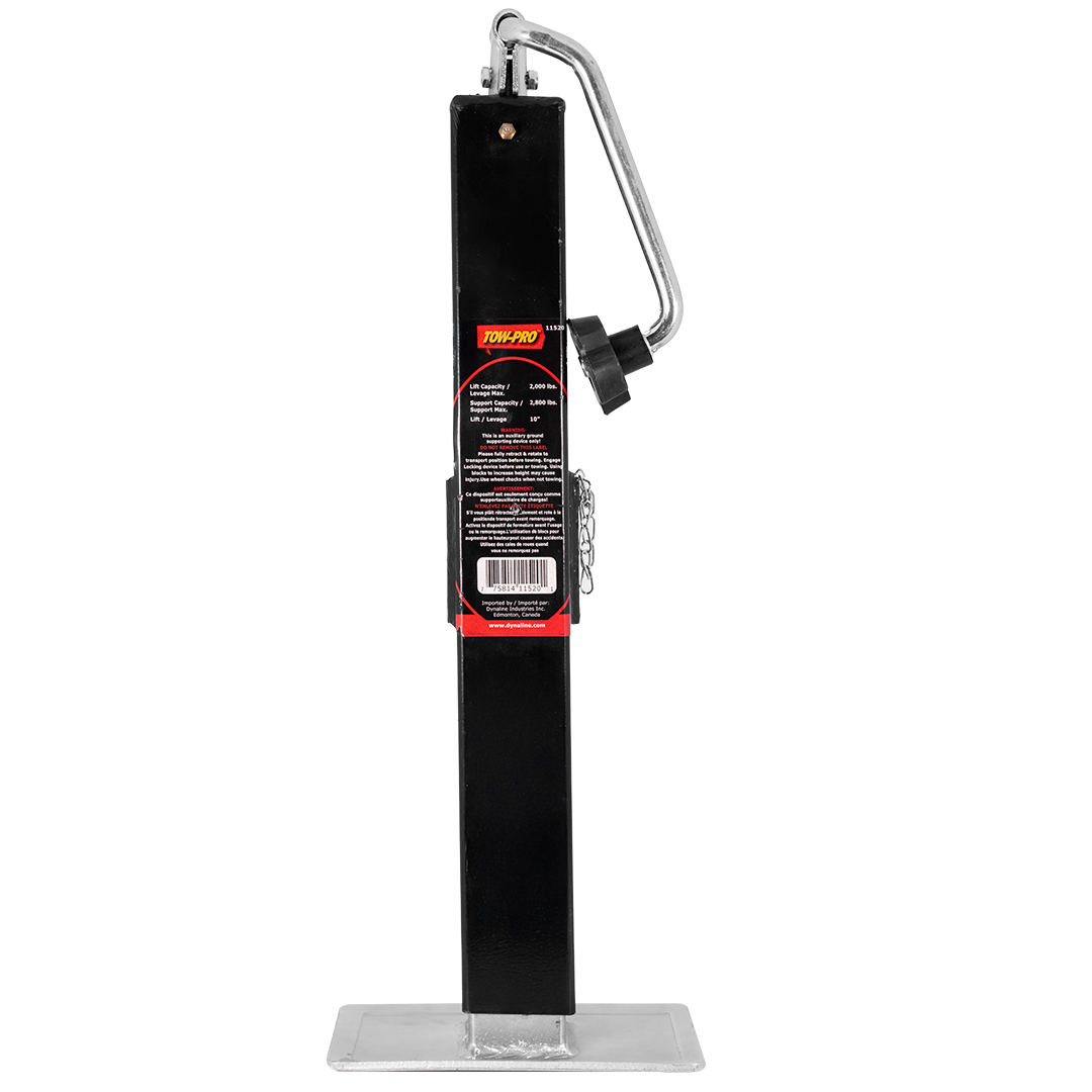 DynalineTube Mount Top Wind Jack 2000 lbs 15 in. Lift