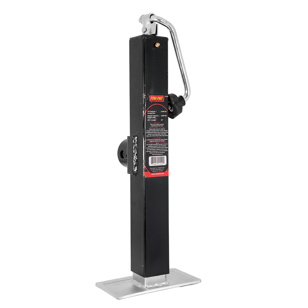 DynalineTube Mount Top Wind Jack 5000 lbs 15 in. Lift