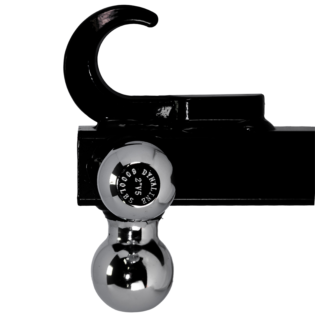 DynalineTriple Ball Mount /W Tow Hook 1-7/8", 2" & 2-5/16" Balls