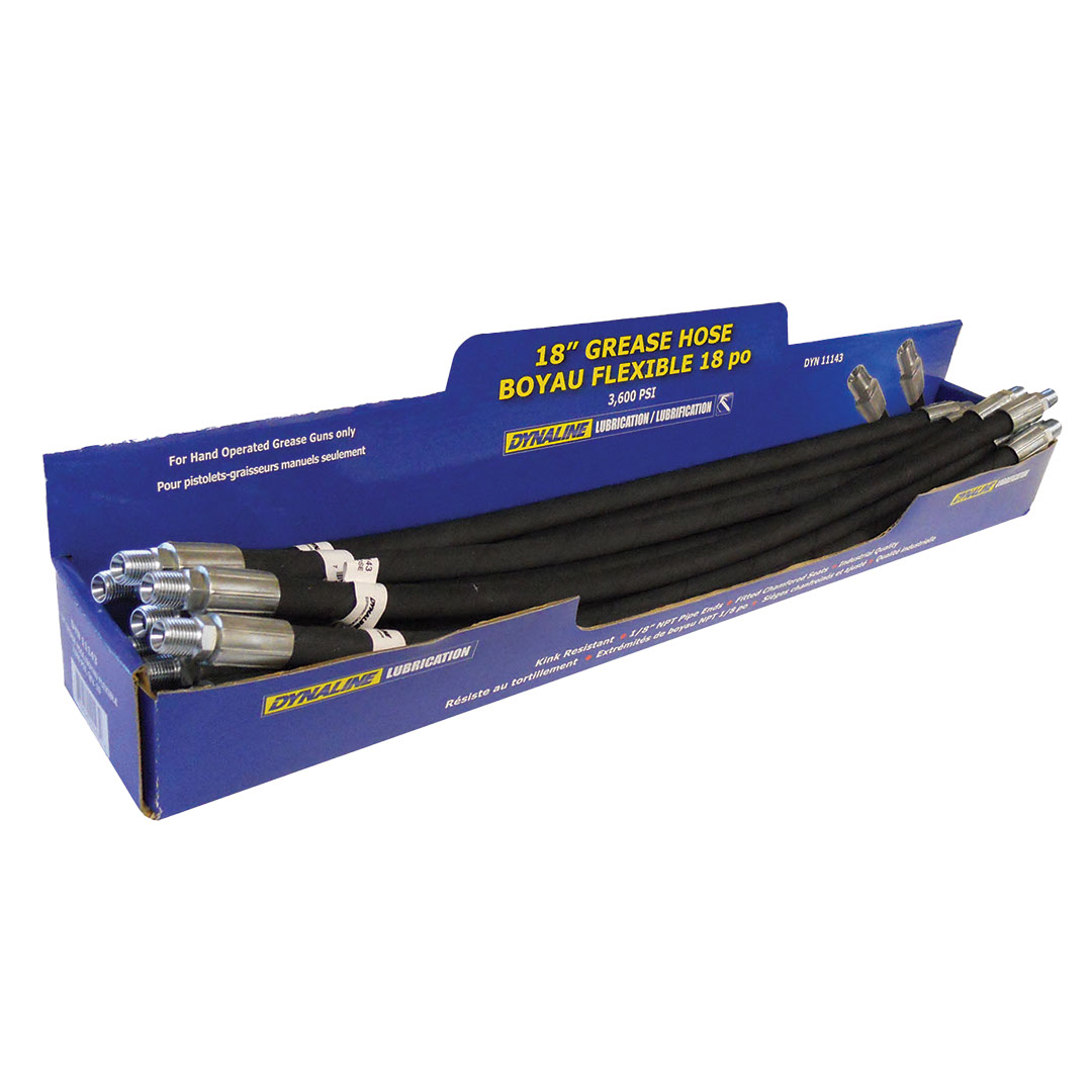 DynalineGrease Hose - Steel wire (in display box)